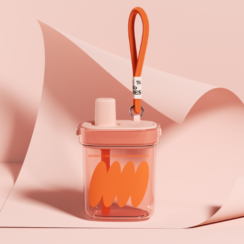 Square Cup in Coral – My Store